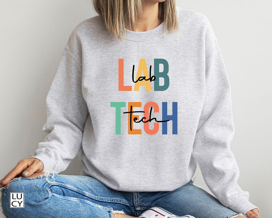 Lab Tech Hoodie, Lab Life Gifts, Laboratory Sweatshirt, Laboratory ...