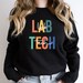 Lab Tech Hoodie, Lab Life Gifts, Laboratory Sweatshirt, Laboratory ...
