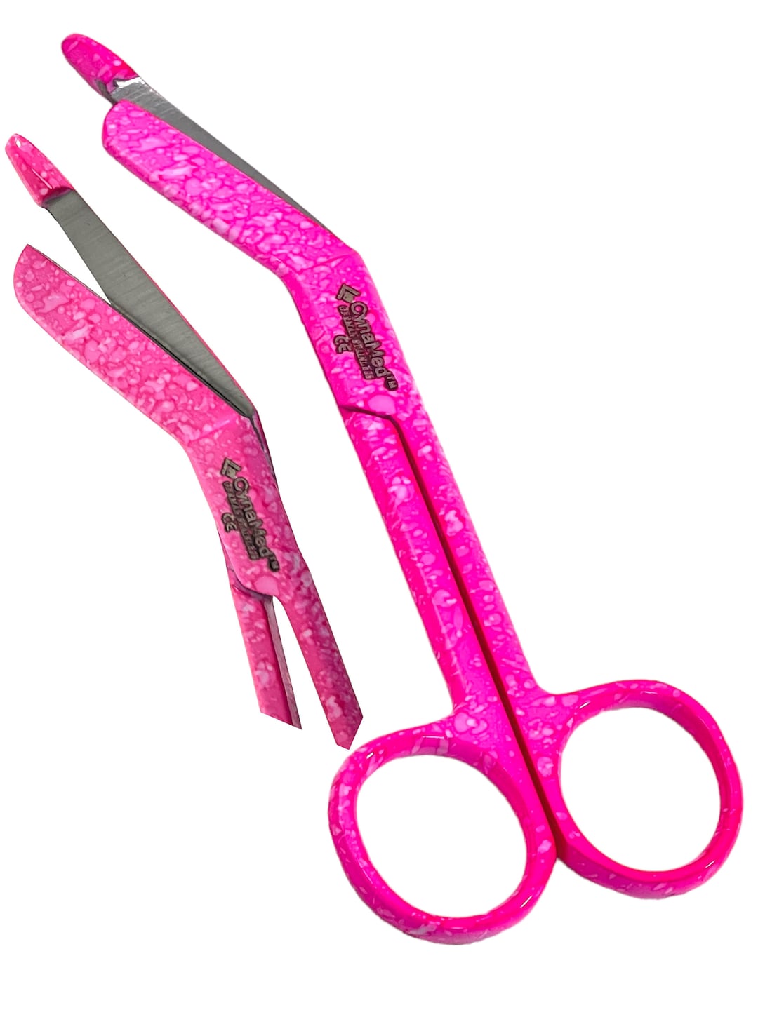Pink Dew Drops Pattern Color Lister Bandage Scissors 5.5 14cm,stainless ...