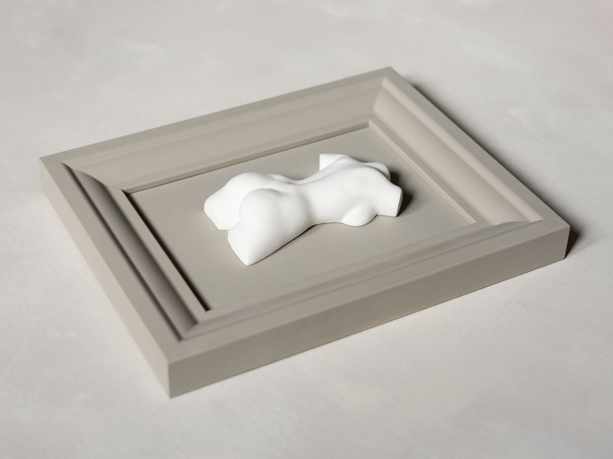 Female Body Sculpture Wall Decor Plaster Sculpture Figure Study Antique ...