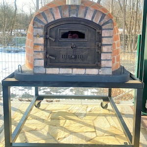 Rustic Brick Wood Oven (110 X 110 Cm) - Insulated - Etsy