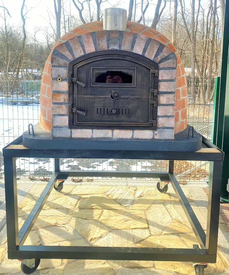 Rustic Brick Wood Oven (110 X 110 Cm) - Insulated - Etsy