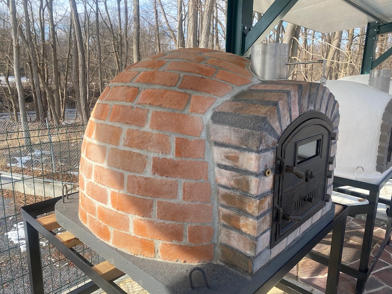 Rustic Brick Wood Oven (110 X 110 Cm) - Insulated - Etsy