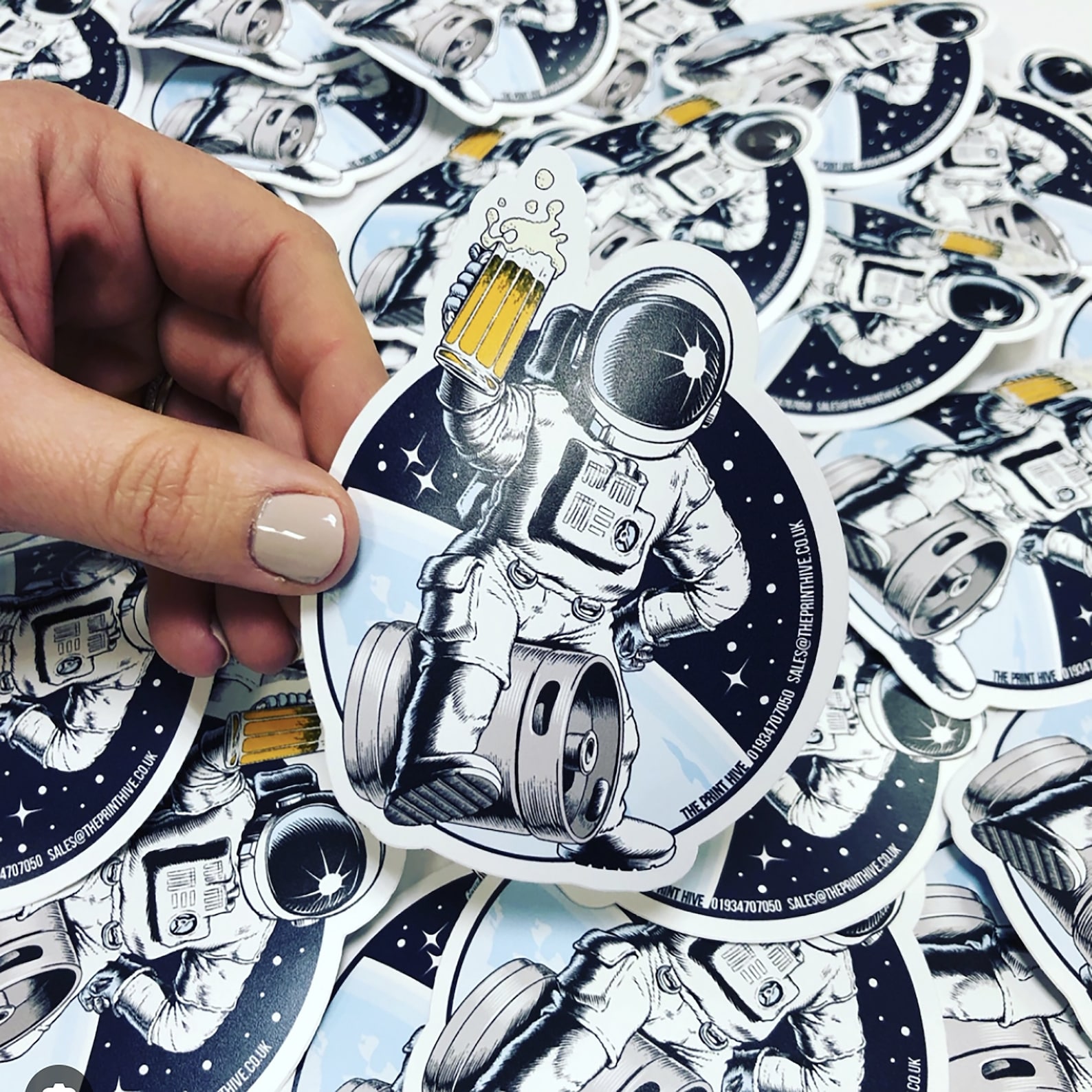 Custom Circle Vinyl Stickers Labels for Business, Weddings, Birthday ...