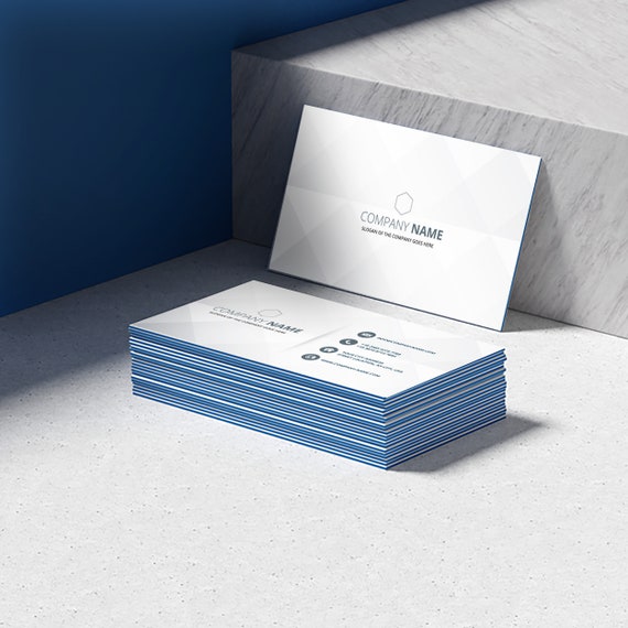 500 Full Color Trifecta Business Cards With Velvet Finish W/ - Etsy