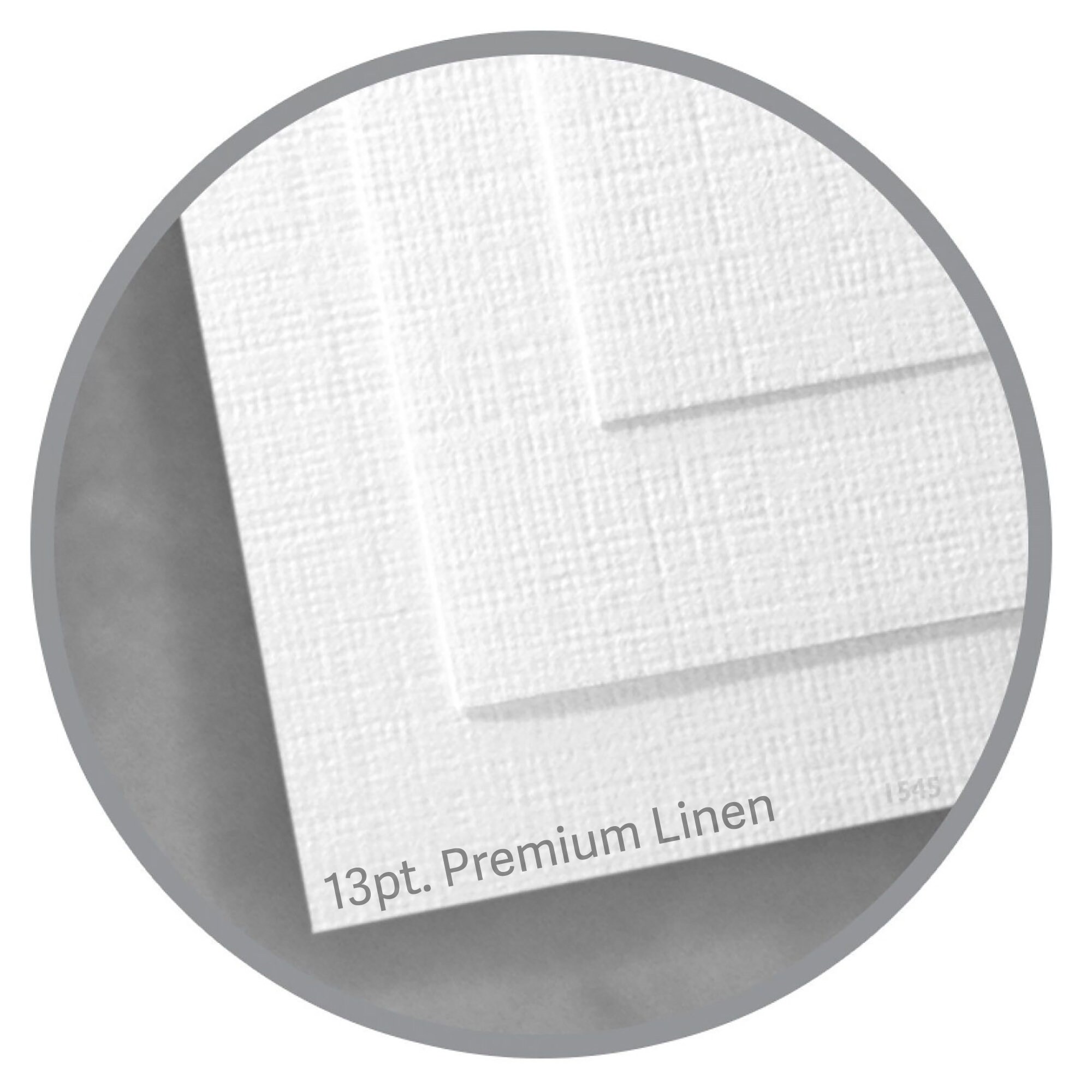 500 Full Color 13pt. Premium Linen Business Cards W/ Your Artwork Ready ...