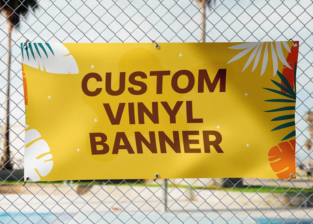 Custom Banner, Full Color Vinyl Banner, Trade Show, Functions ...