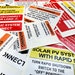 100-102 Solar Safety Labels Pack of 43-2014, 2017 and 2020 NEC Pack ...
