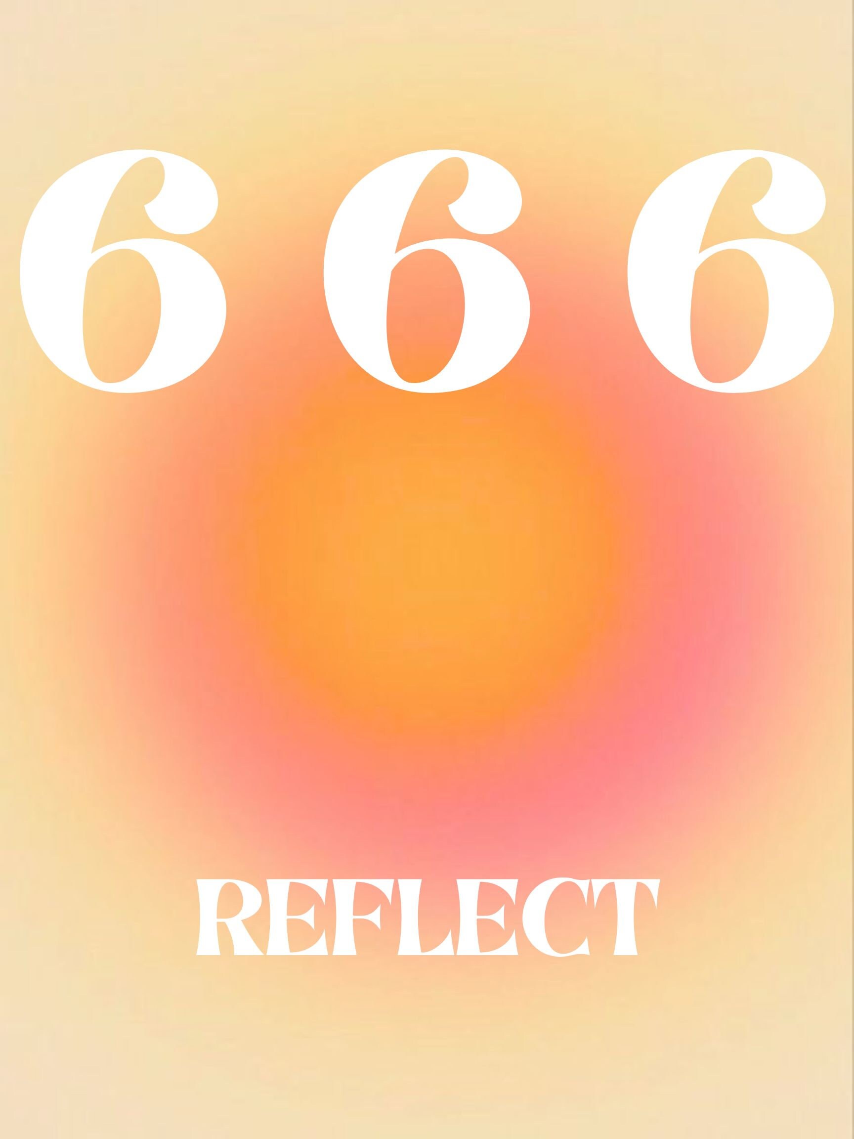 Angel Numbers 6-9 Digital Prints - Etsy