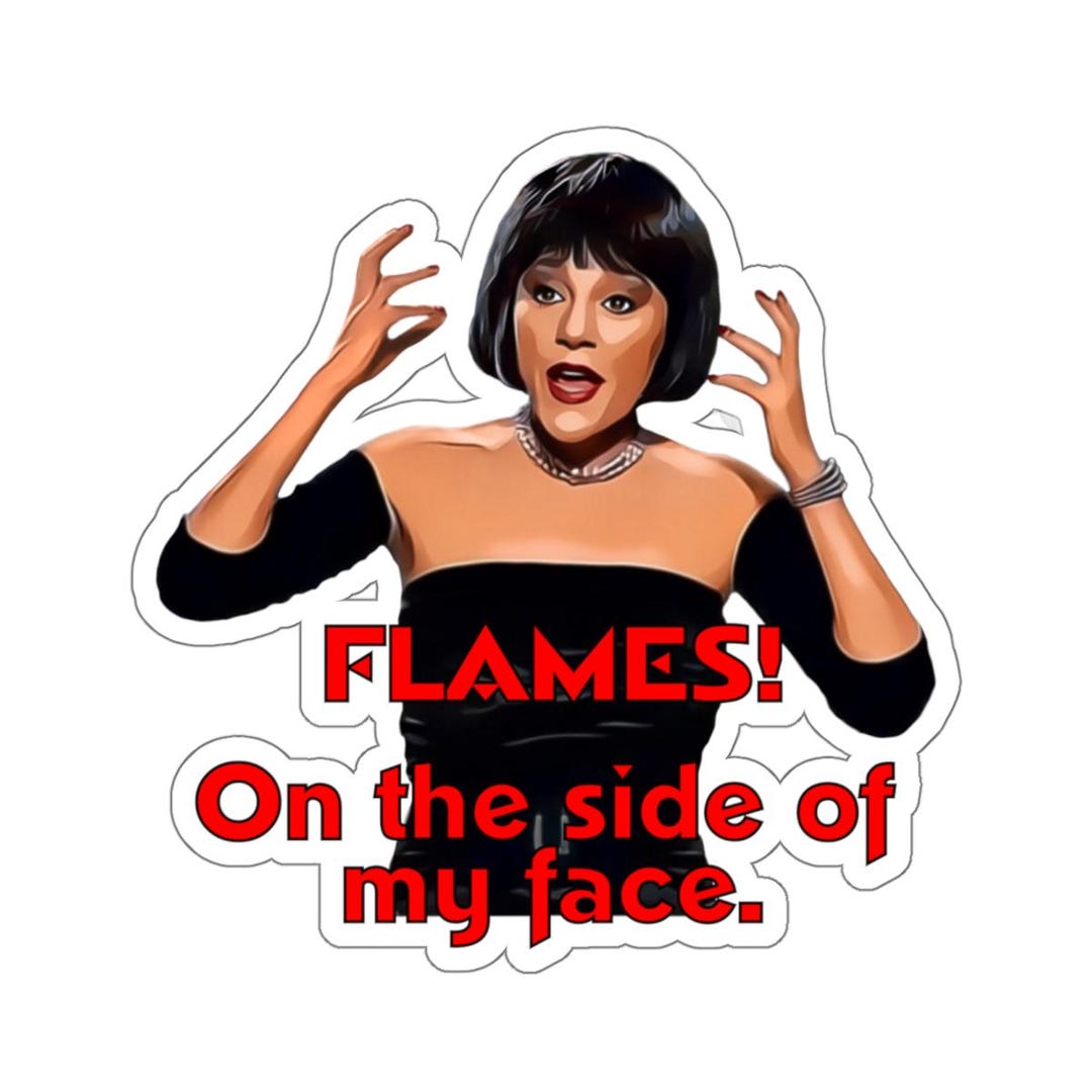 flames-on-the-side-of-my-face-kiss-cut-stickers-etsy