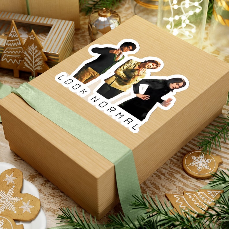 The IT Crowd Look Normal Kiss-cut Stickers - Etsy