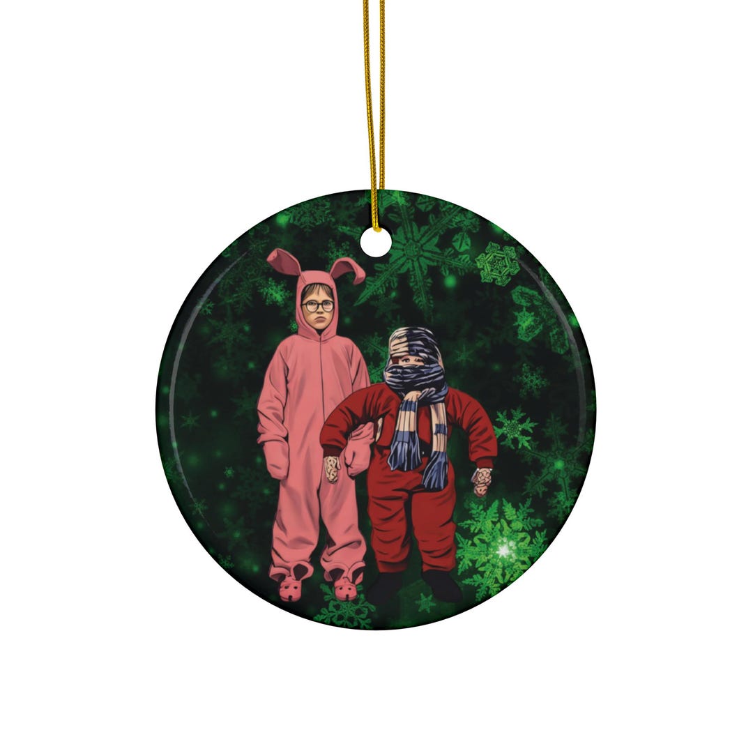 Ceramic Ornament, A Christmas Story Decor, Holiday Gift, Tree ...