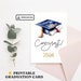 Congrats Grad Instant Download Printable Graduation Cap Congratulations ...