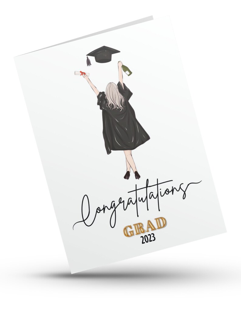 Instant Download Printable Graduation Card Congratulations Graduate ...