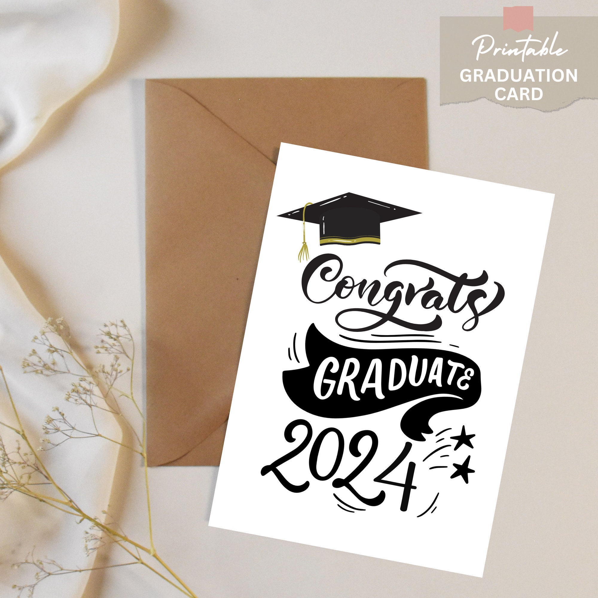 Graduation Cards Congratulations Cards Graduation Congrats Card 2024 ...