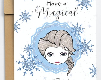 Printable Elsa Card - Etsy