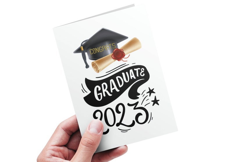 Instant Download Printable Graduation Card Congratulations - Etsy