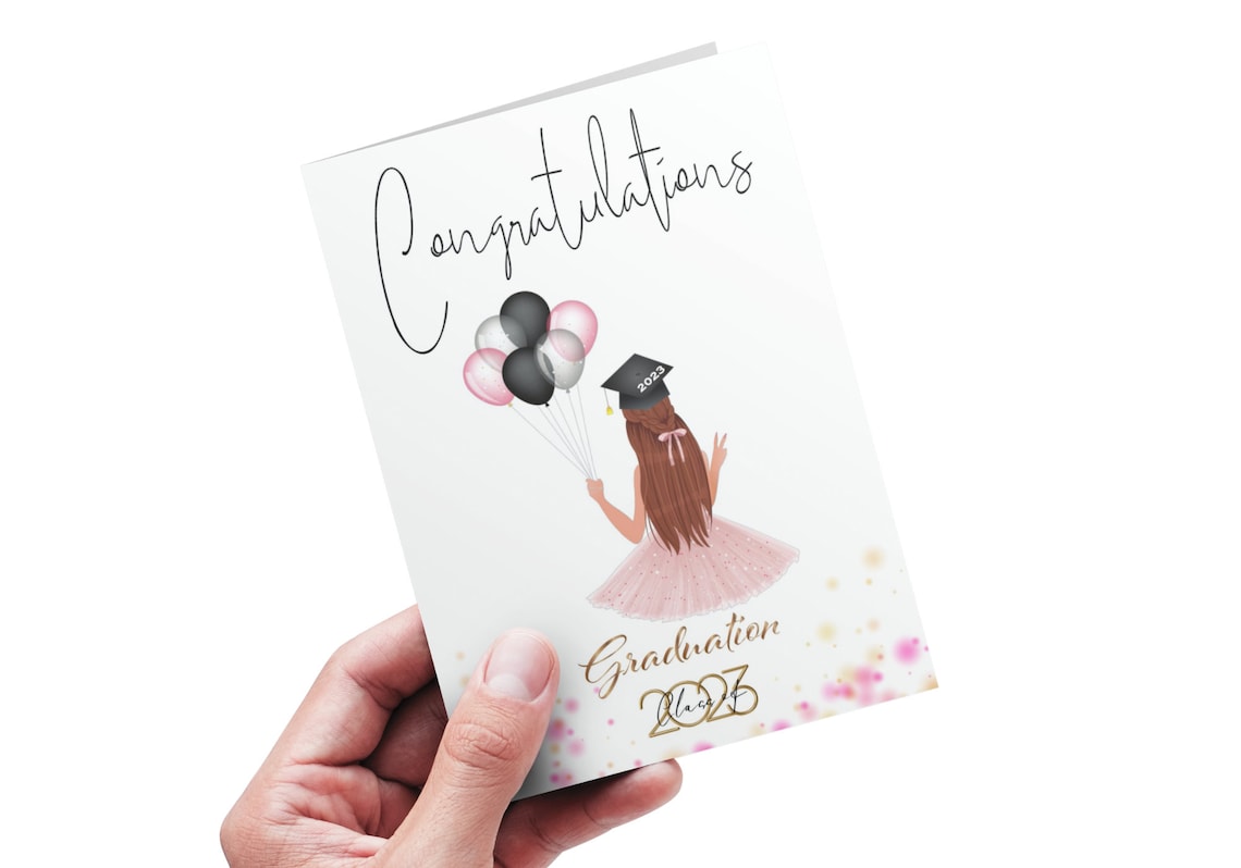 Instant Download Printable Graduation Card Congratulations - Etsy
