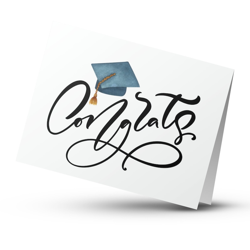 Diy Graduation Card - Etsy