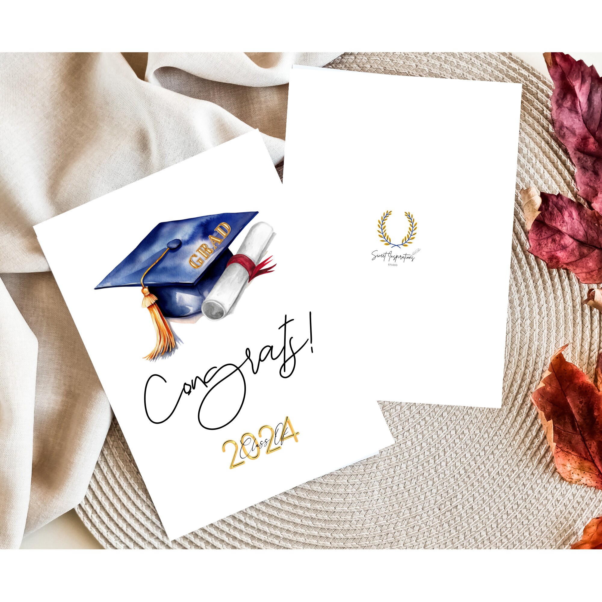 Congrats Grad Instant Download Printable Graduation Cap Congratulations ...