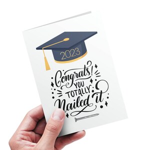 Instant Download Printable Graduation Card Congratulations - Etsy