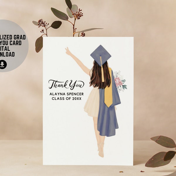 Graduation Thank You - Etsy