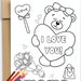 Printable Card, From Child to Mother, I Love You Card for Valentine's ...