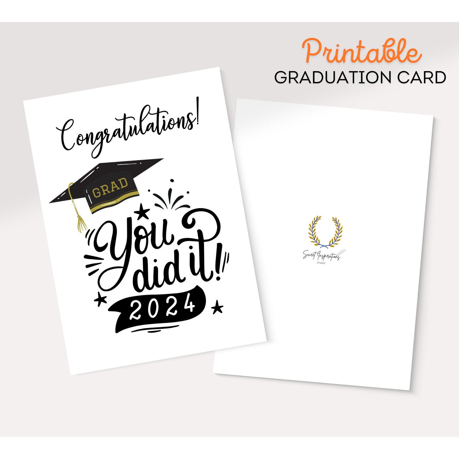 Graduation Cards Congratulations Cards Graduation Congrats Card 2024 ...