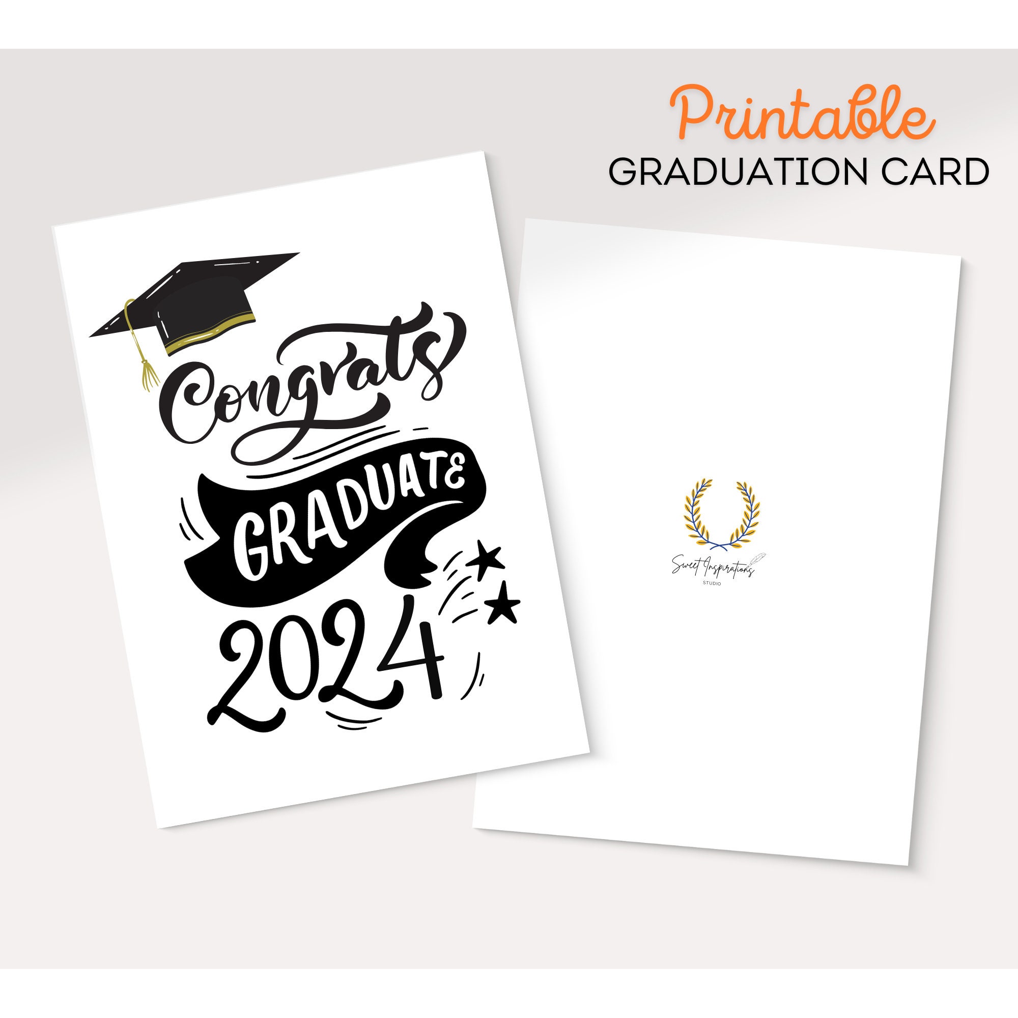 Graduation Cards Congratulations Cards Graduation Congrats Card 2024 ...