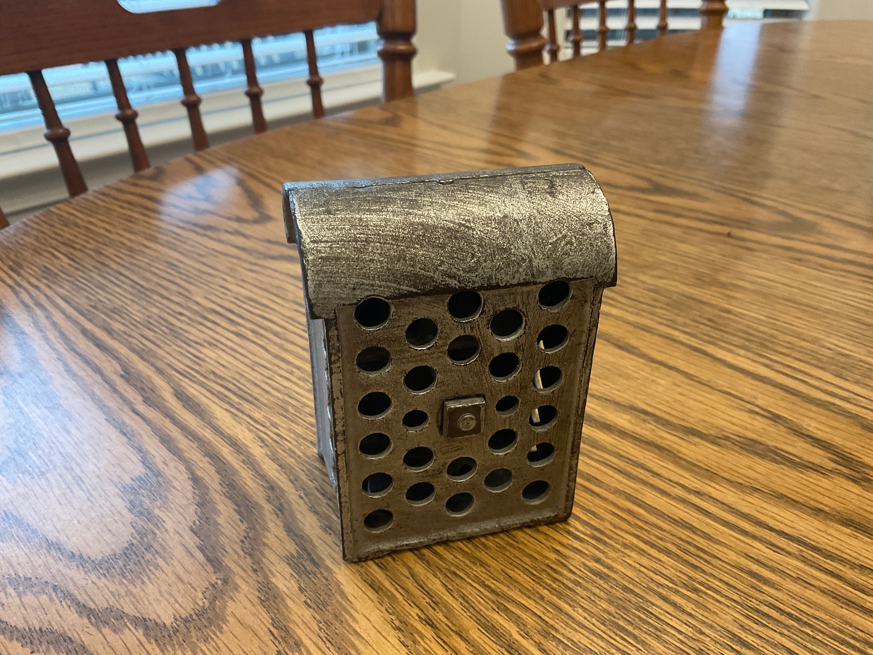 Vintage Cast Iron Bank Antique - Etsy