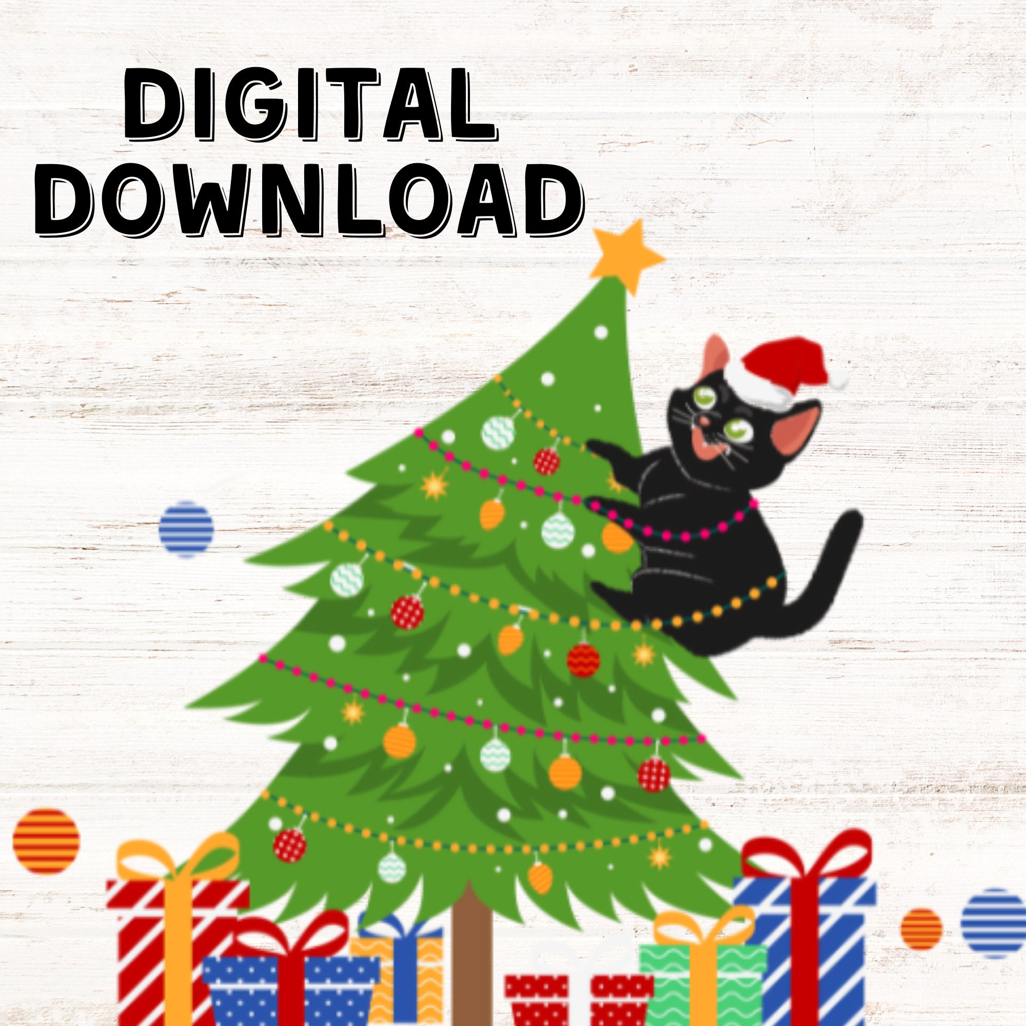 Christmas Tree Digital Cut Files SVG ,christmas Tree, Digital Download ...