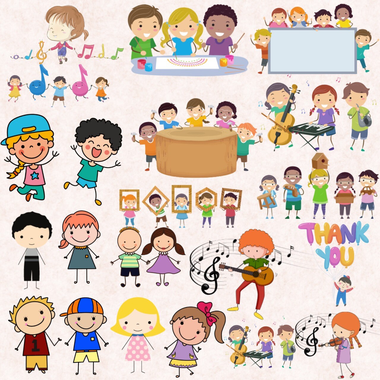 Stick Children Svg Children Svg Stick Svg Kids Svg - Etsy Australia