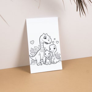 Cute Dinosaurs Coloring Book Printable for Kids Coloring Book Pages for ...