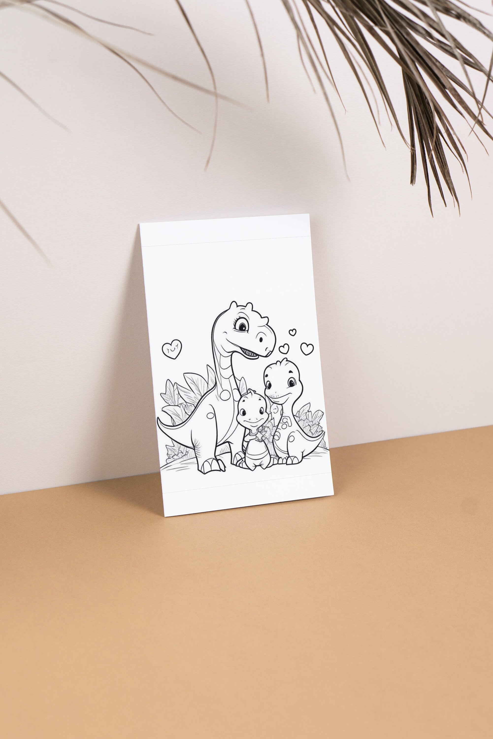 Cute Dinosaurs Coloring Book Printable for Kids - Coloring Book Pages ...
