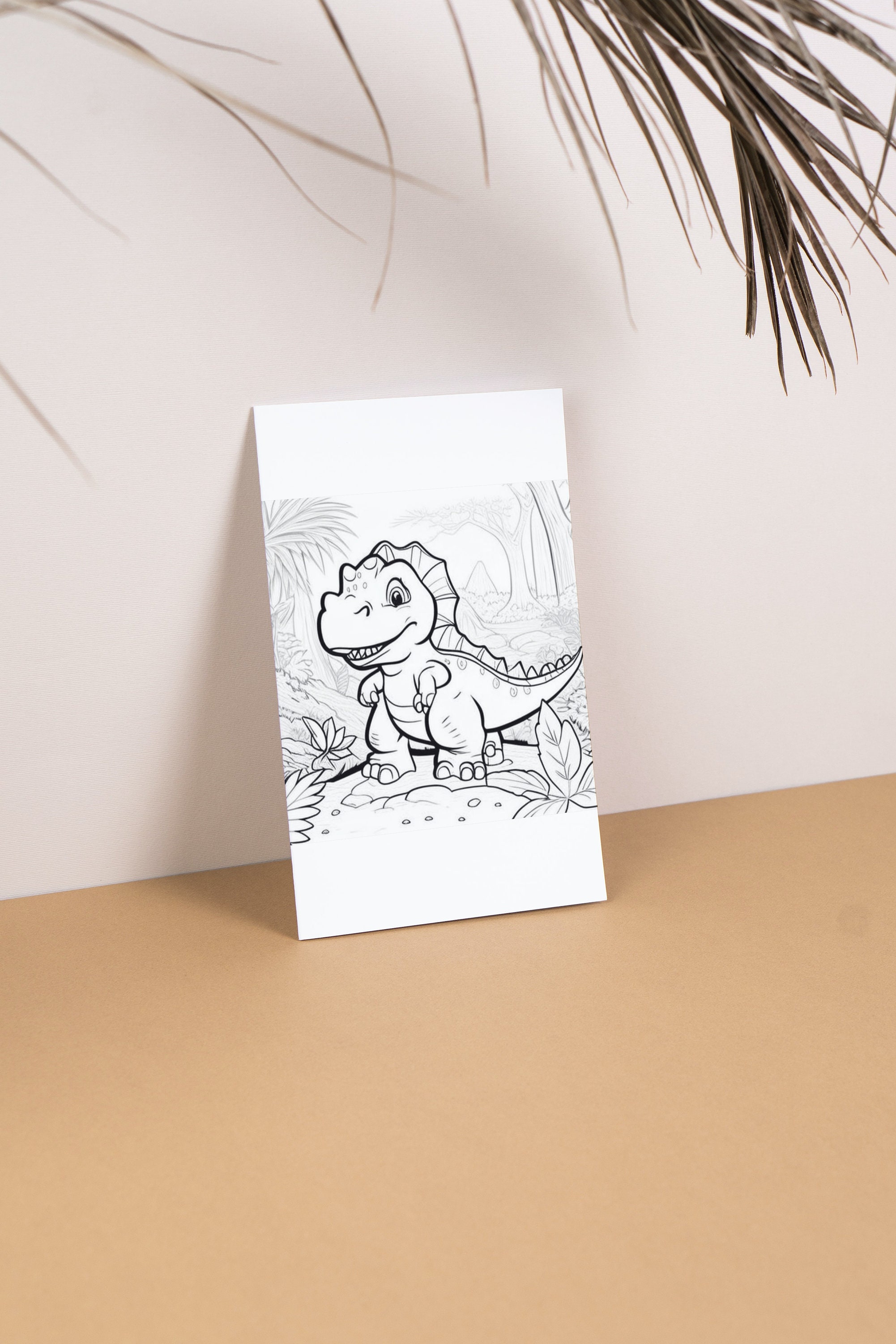 Cute Dinosaurs Coloring Book Printable for Kids - Coloring Book Pages ...