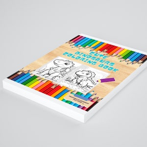 Cute Dinosaurs Coloring Book Printable for Kids Coloring Book Pages for ...