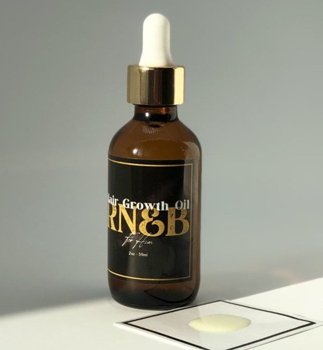 MENS HAIR GROWTH Topical Oil Treatment for Hair and Beard 2oz Serum for ...