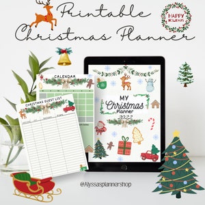 Printable A4 Christmas Planner, Christmas Planner, Easy Printable ...