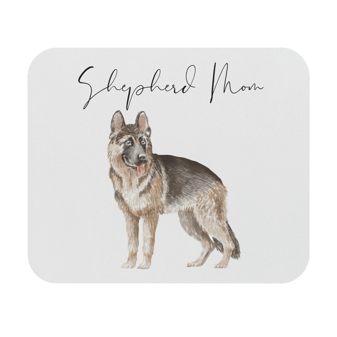 German Shepherd Dog Mom - Mouse Pad, Cute Dog Mousepads - Etsy
