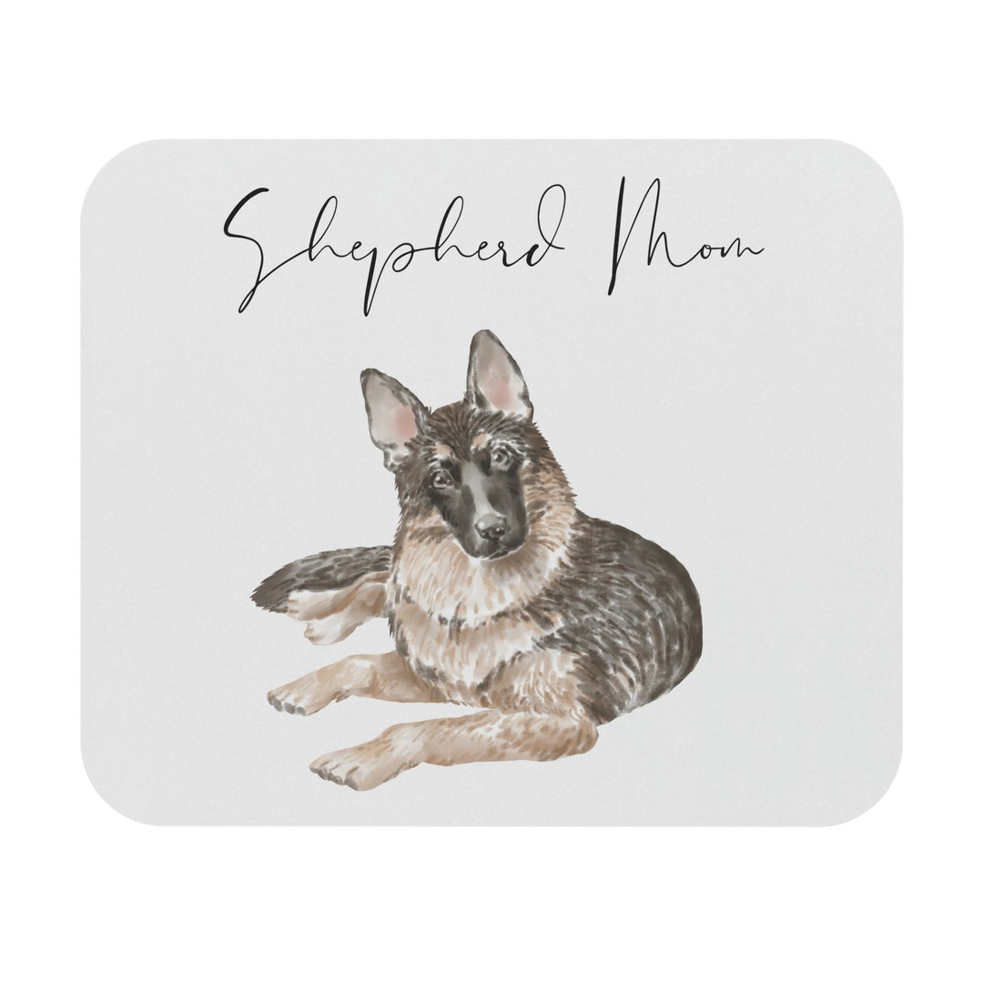 German Shepherd Dog Mom - Mouse Pad , Cute Dog Mousepads - Etsy