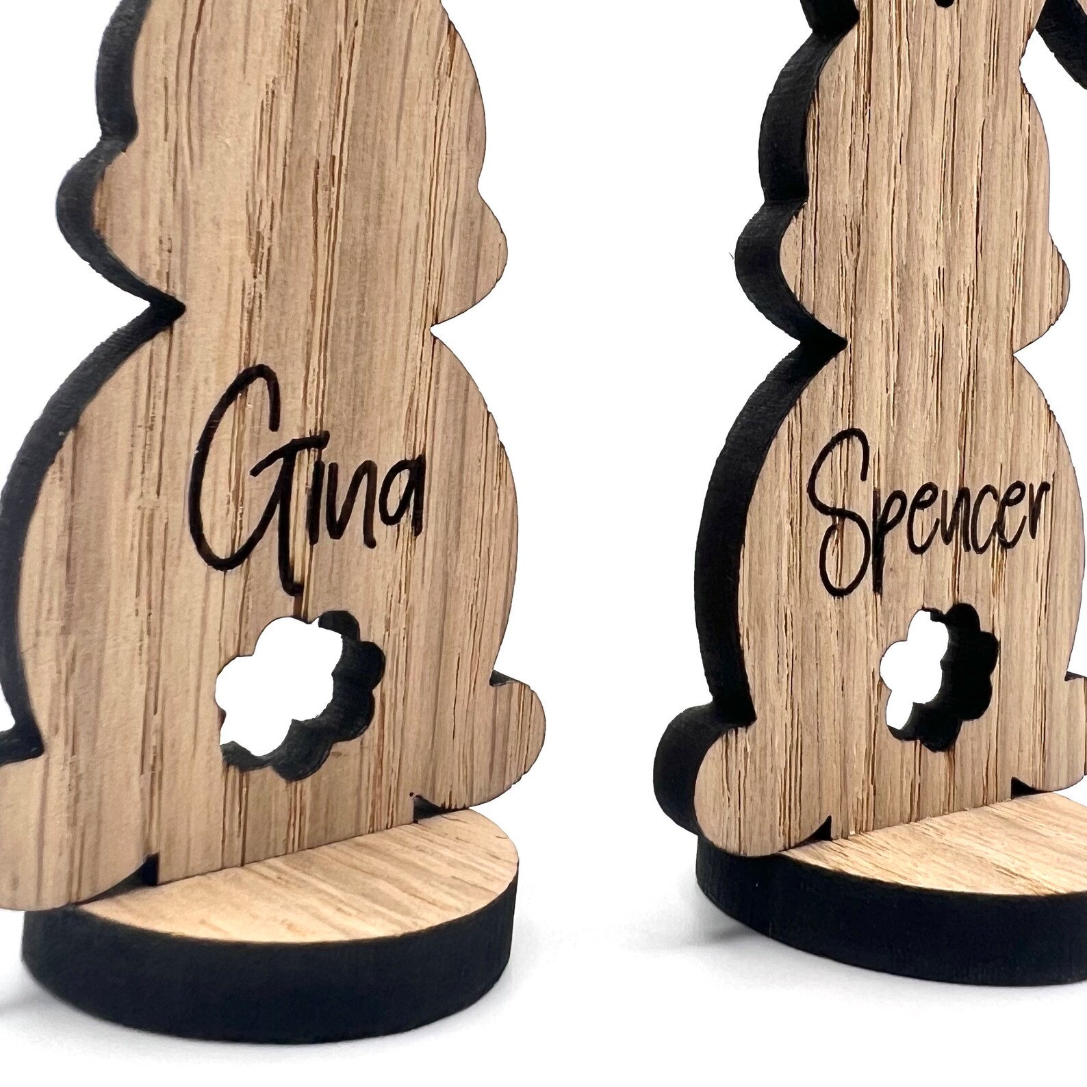 Easter Personalised Bunny Table Names - Easter Table Names - Easter ...