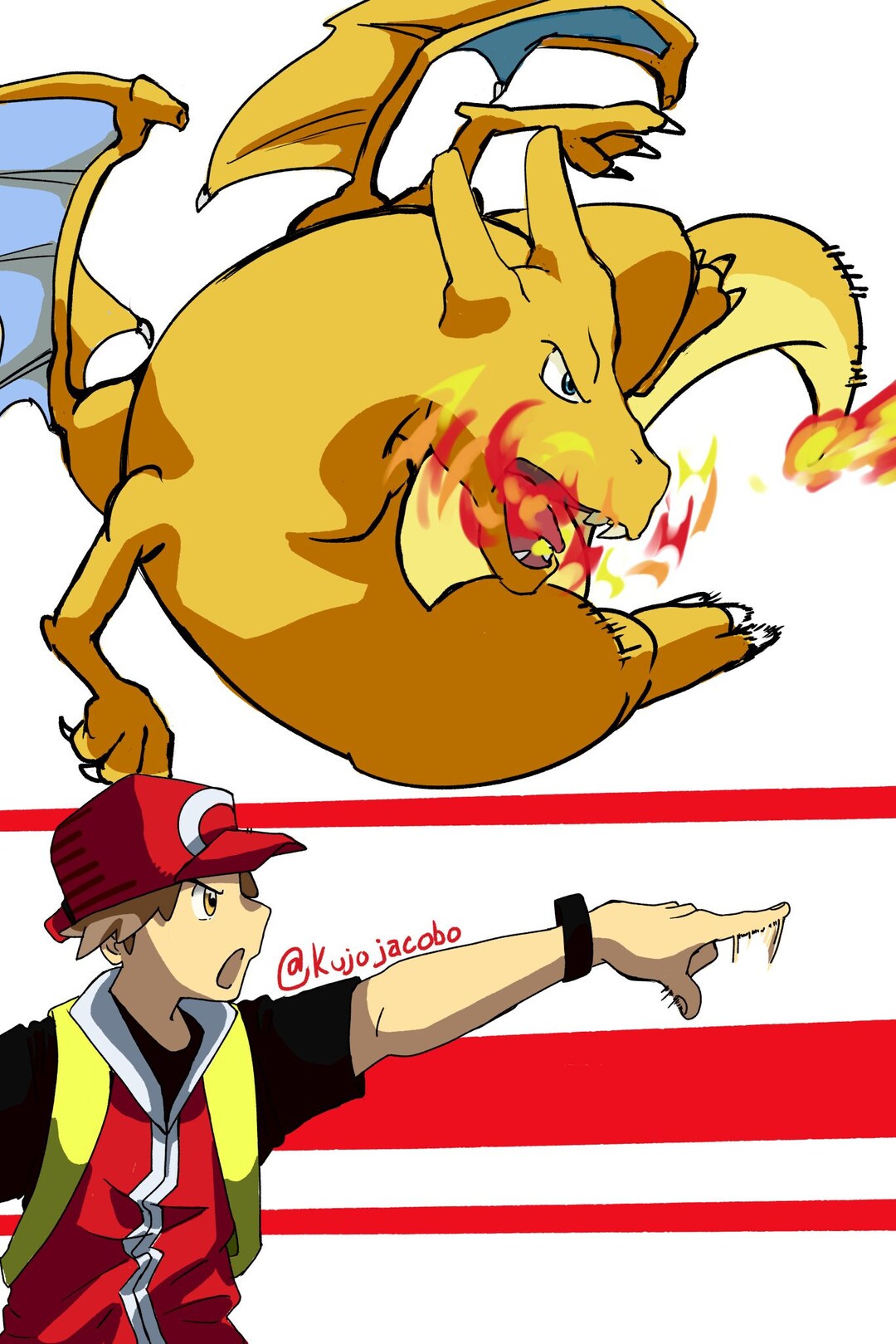 Pokepals - Red’s Charizard - Etsy
