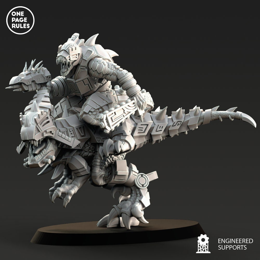 Starhost Saurian Raptor Riders Squad Grimdark Future DND - Etsy