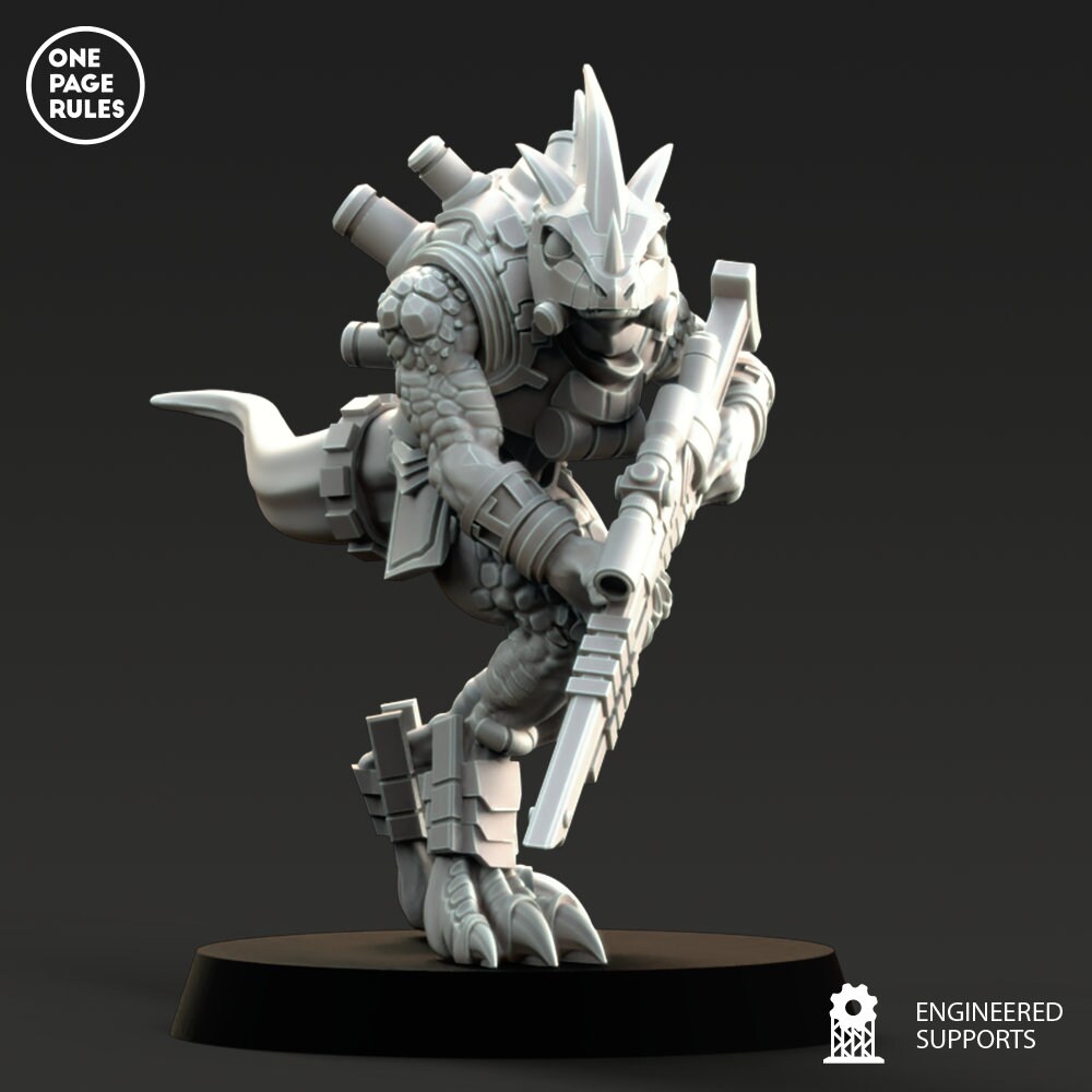 Saurian Starhost Geckos Squad Pistols Shield Pistol - Etsy