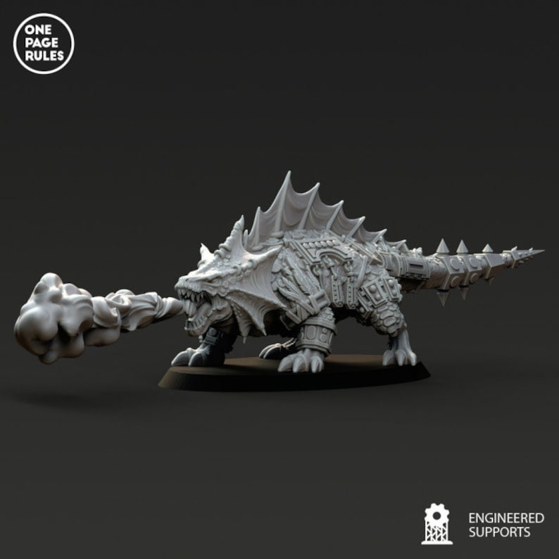 Saurian Dragon Lizard & Handlers Set Grimdark Future DND - Etsy Canada