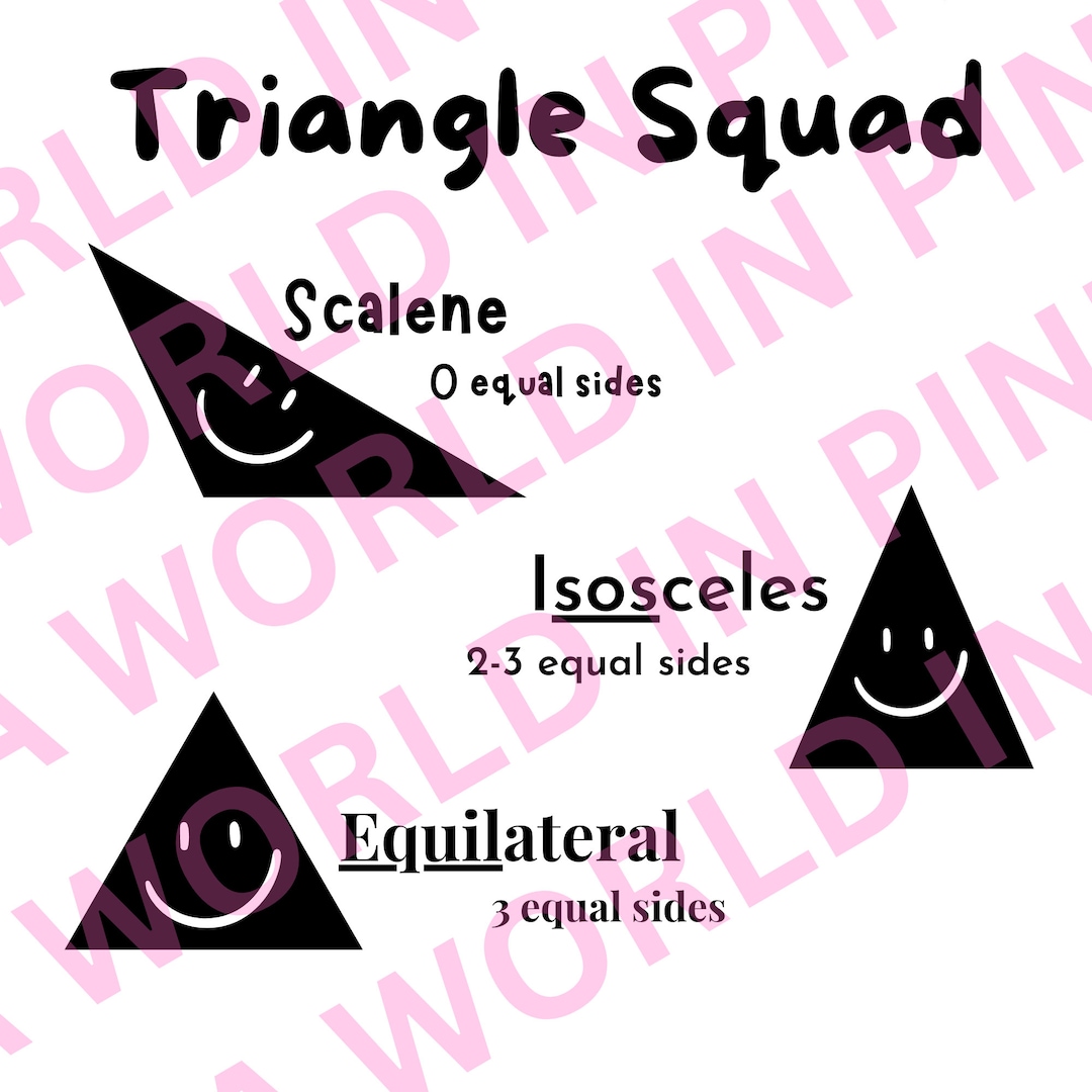 Triangle Squad (equal) SVG - Etsy