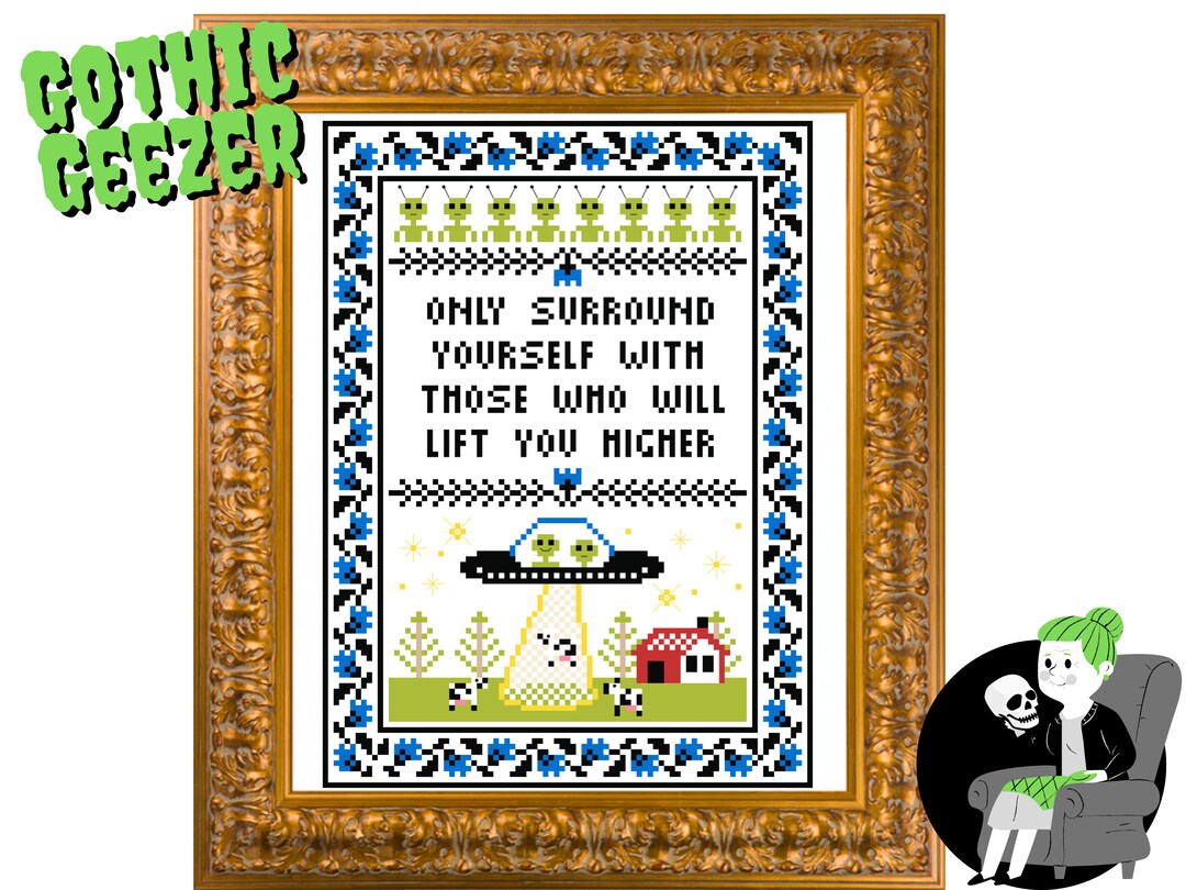 Lift You Higher [x-stitch Pattern] Pattern ONLY - Etsy