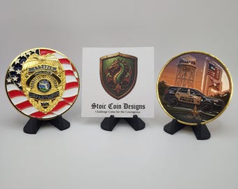 Belleview PD Challenge Coin - Etsy