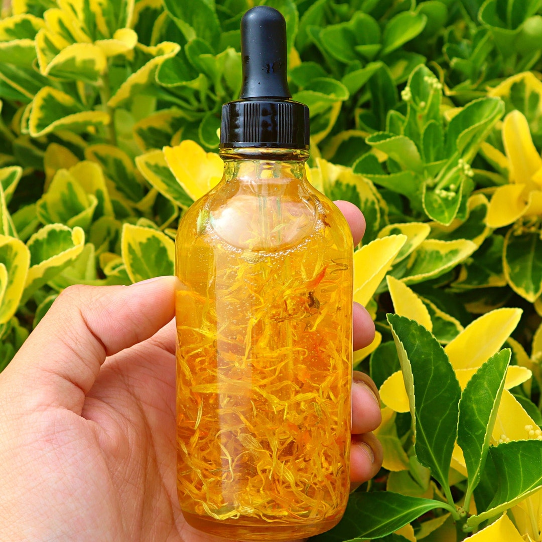 Organic Handcrafted Pure Calendula Oil - Etsy