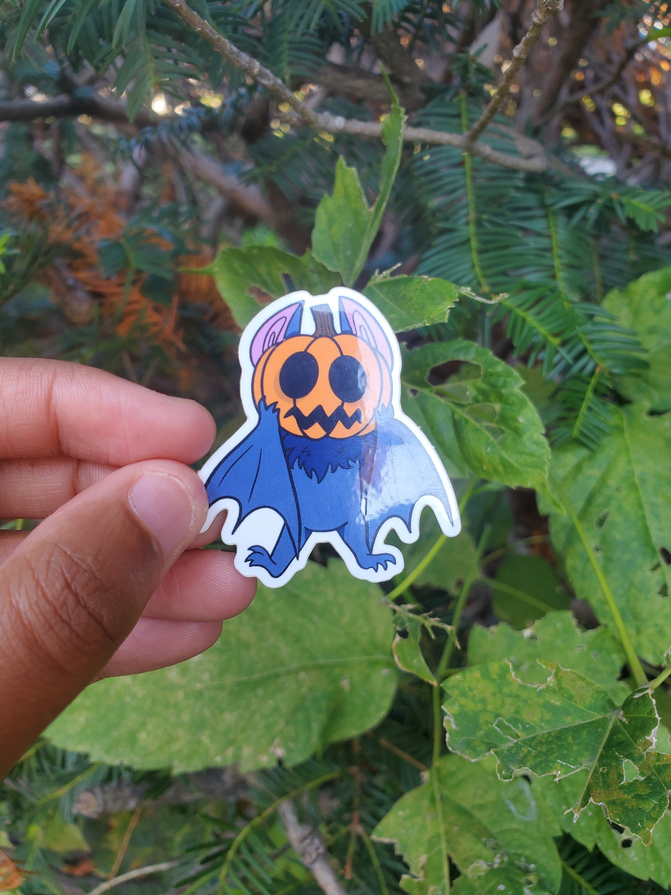 Cute Bat Sticker Pack Halloween Sticker Pack Sticker - Etsy